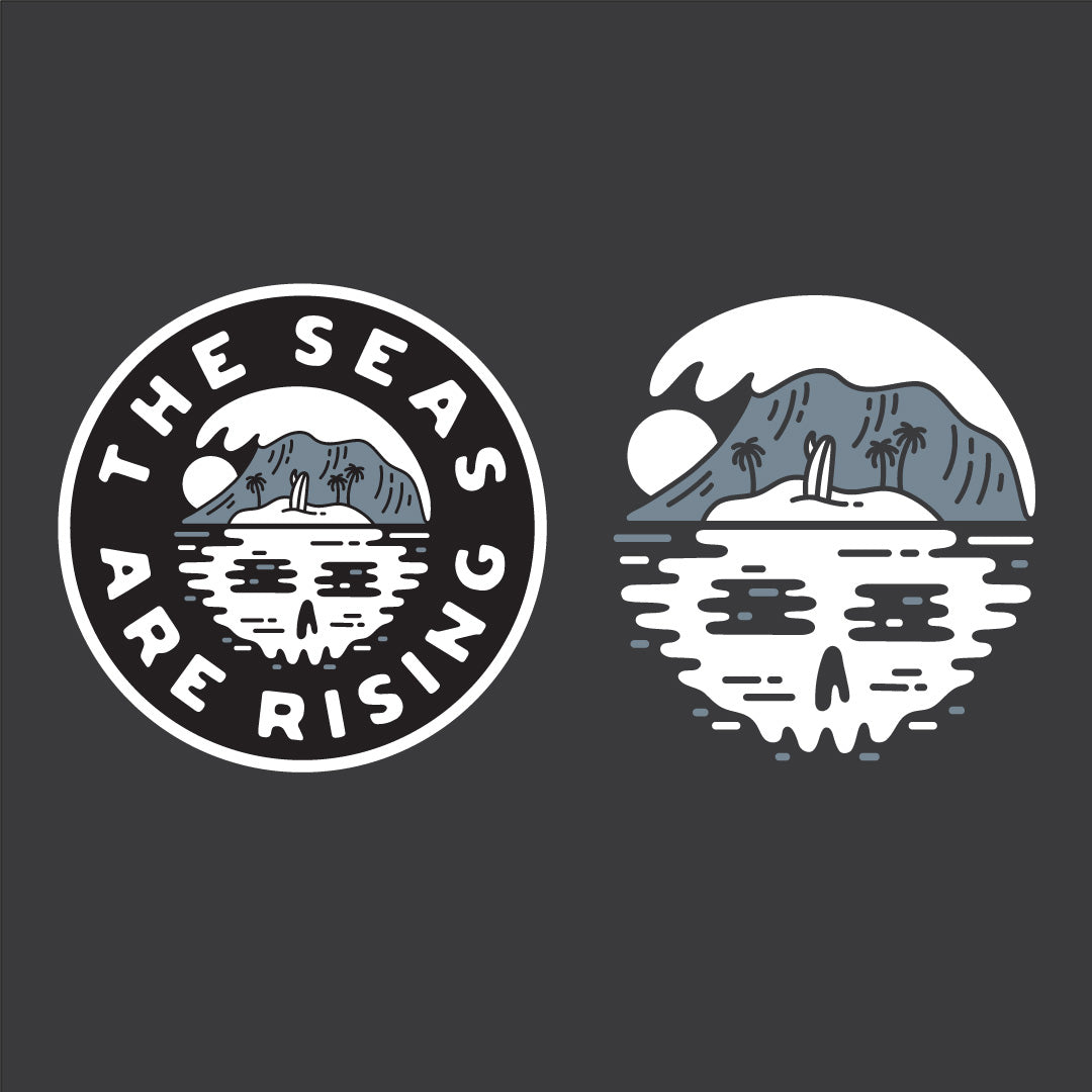 Rising Seas Sticker Pack – The Surfrider Foundation